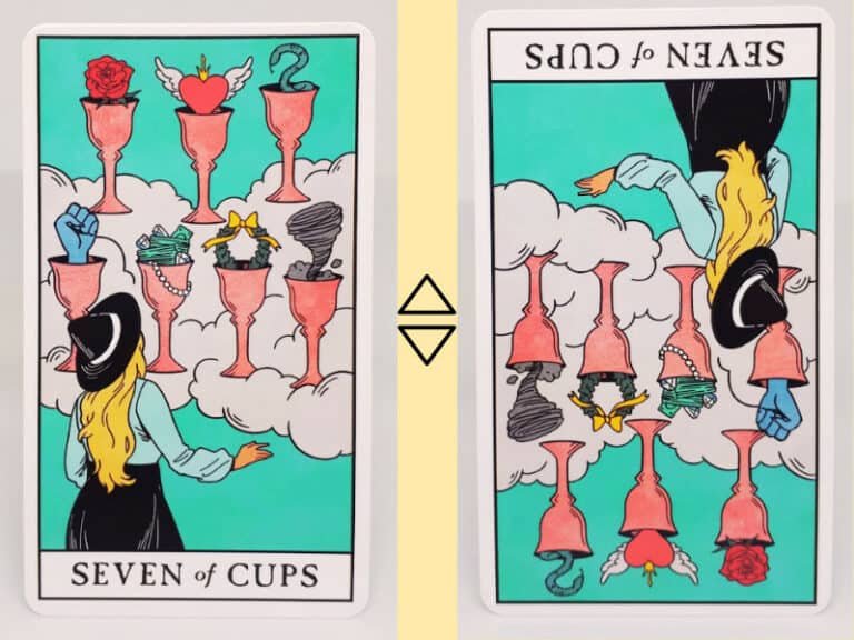 7 Of Cups Reversed Meaning (Love, Career, Advice & More) – Calming Cosmos